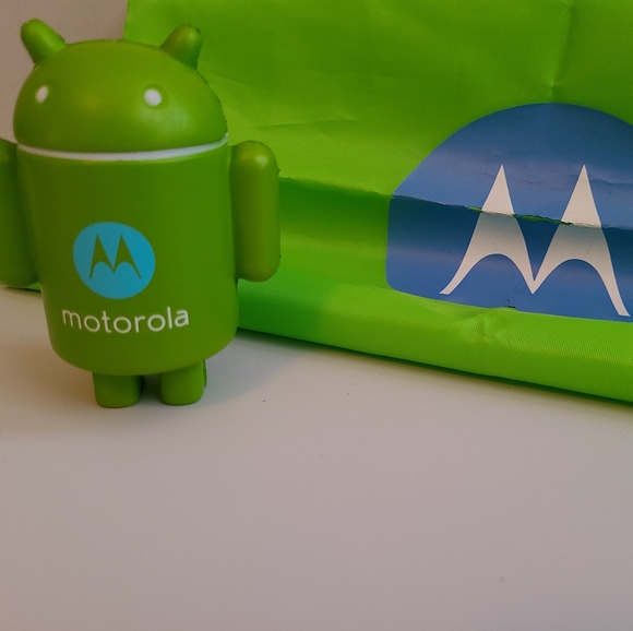 Motorola | Bags | Motorola Backpack And Mascot Toy | Poshmark